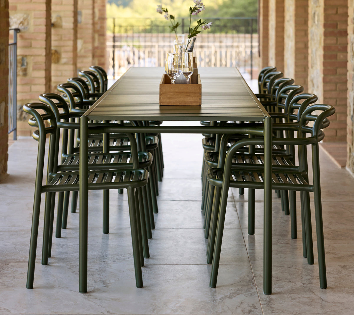Cane-line Bliss dining table extension leave incl. leg - Scandinavian outdoor furniture – Cane ...