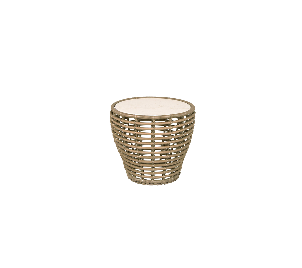 Cane-lineBasket coffee table, small - Exclusive Danish design furniture ...