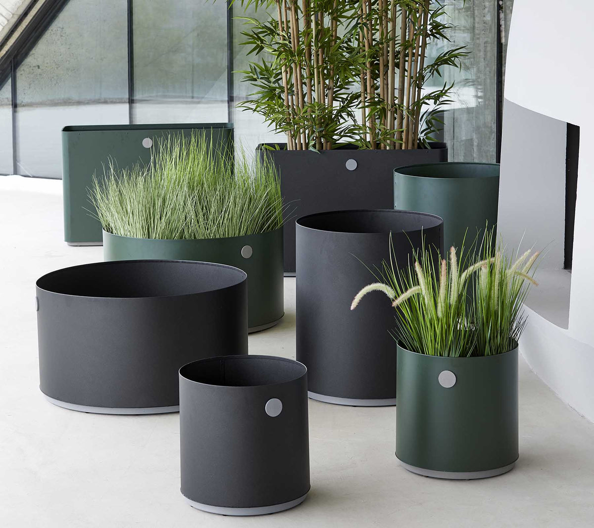Cane-line Grow planter, large - Exclusive Danish design furniture ...