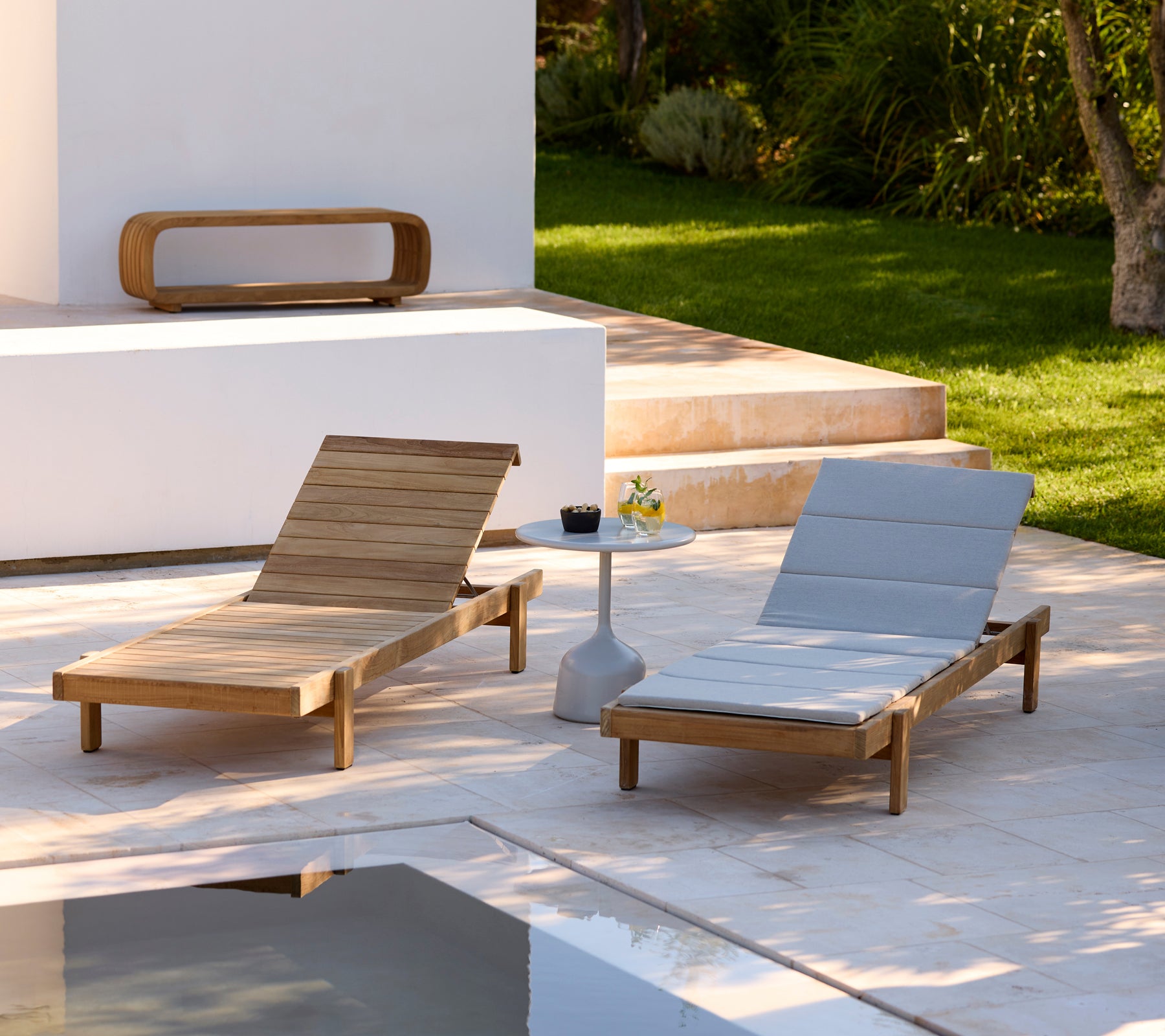 Cane-line Glaze coffee table, small - Exclusive Danish design furniture ...