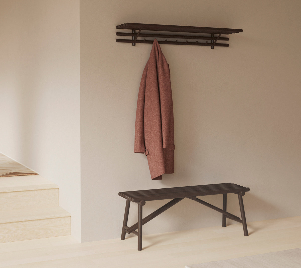 Cane-line Sticks coat rack, 120 cm - Exclusive Danish design furniture ...